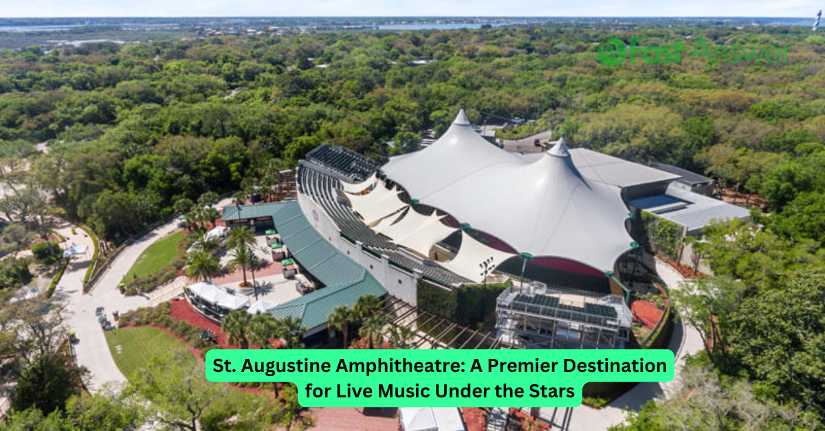 St. Augustine Amphitheatre: A Premier Destination for Live Music Under ...